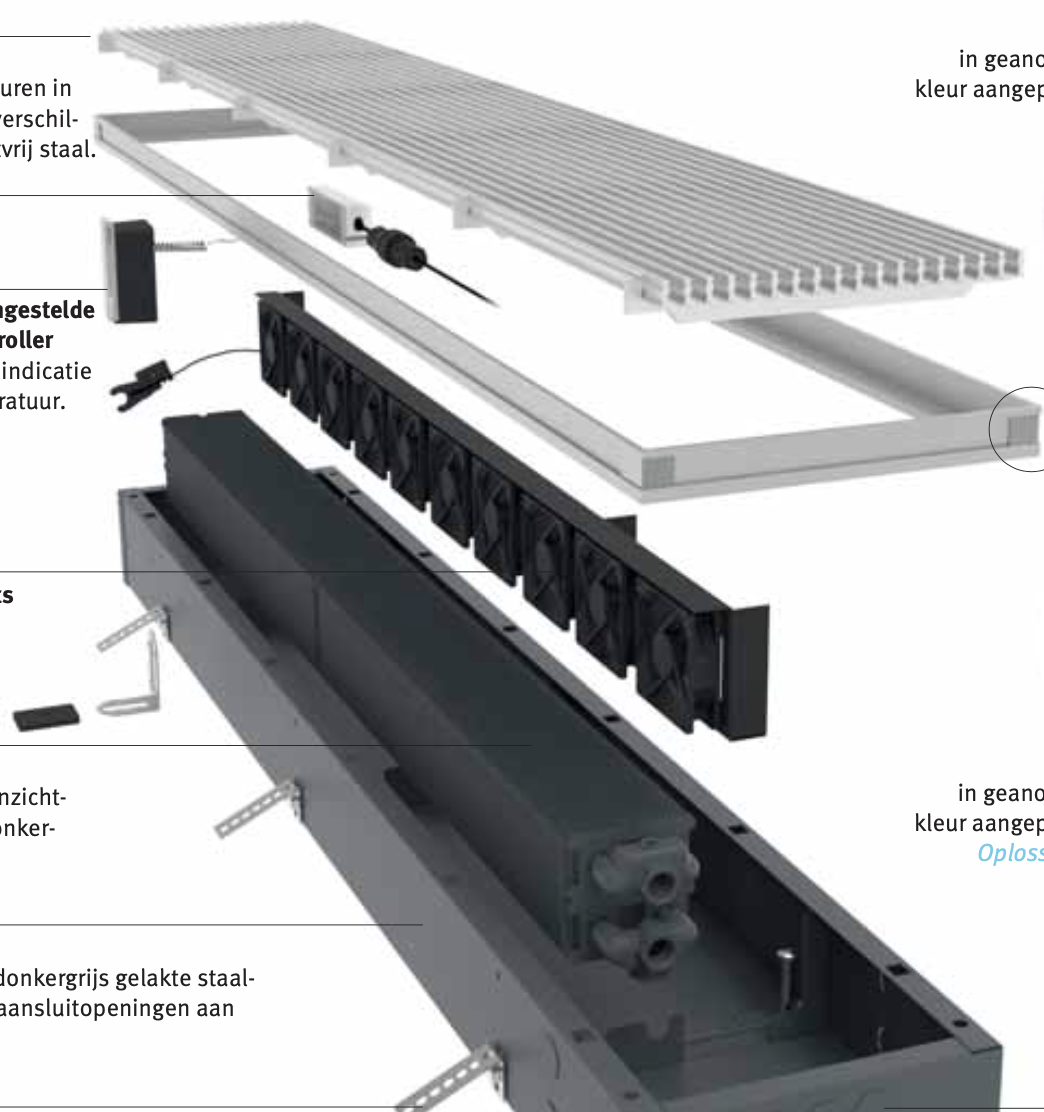 MC000203 - Convector pit complete