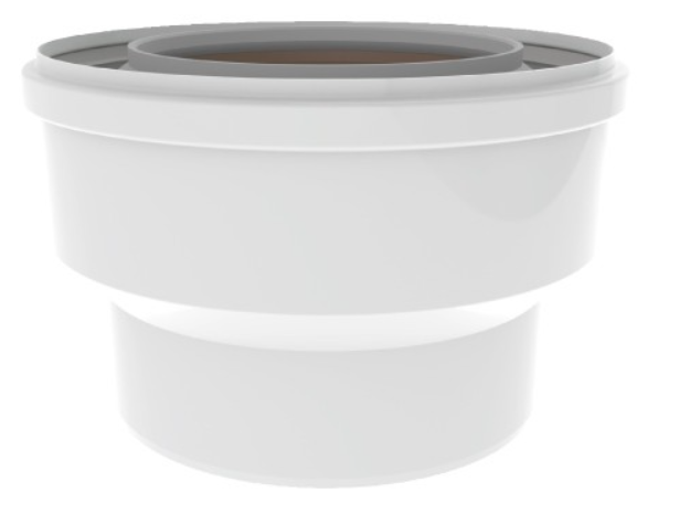 MC000430 - Concentric flue gas/air supply reduction/enlargement piece