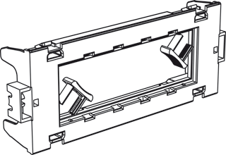 EC002312 - Module carrier frame for industrial connectors