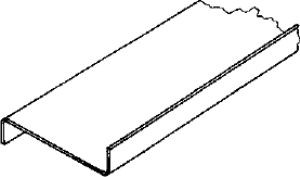 EC002666 - Separation plate for fire-resistant duct