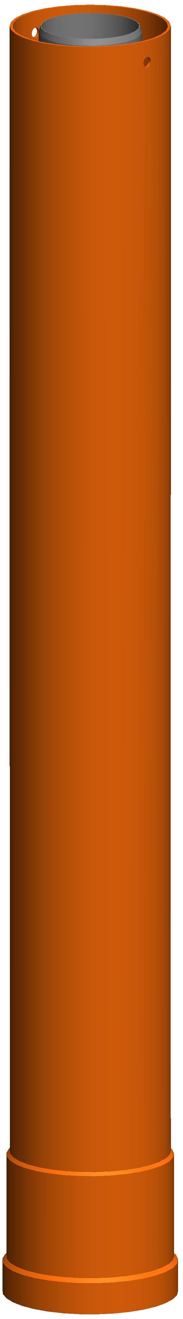 EC004780 - Extension for flue gas roof duct (concentric)