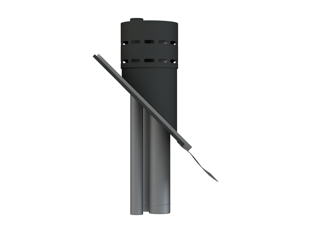 EC010178 - Prefab chimney, single-family home